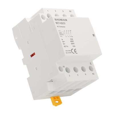 Baomain AC Contactor 63A 4 Pole 3 NO 1 NC Universal Circuit