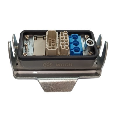 矩形重载连接器HM芯体组合型模块HMDD-017-FC/MC工业航空插头