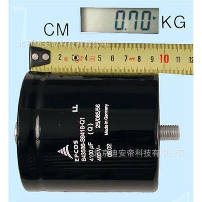 EL. CAP. B43586-S9418-Q3 直流电容器 ABB备件 64410512