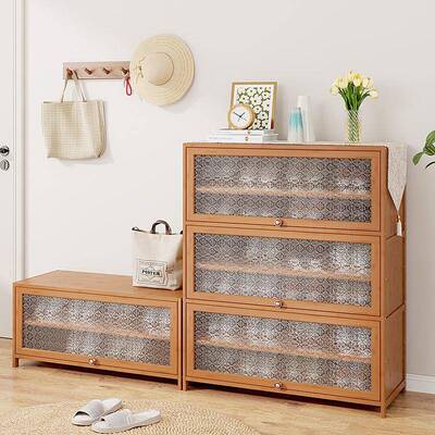 鞋柜家12620斗用进口门一玄体大容量关柜超薄省空间收纳门厅翻式