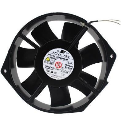 UZS15D10-M/N UZS15D20/M 100V 35/33W 150*38 全金属耐高温风扇