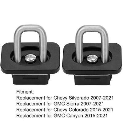 含税 适用2007+ Chevy Silverado and GMC Sierra2015+后备箱锁扣