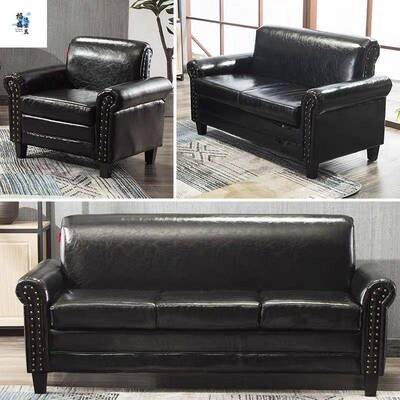 复古美沙发餐厅酒吧咖啡店服装店美式单双人三式沙发客小95440厅