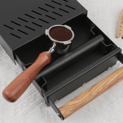 咖啡抽不锈粉渣盒钢屉式敲FC-26-2渣桶咖渣啡粉咖啡渣盒迷你收纳