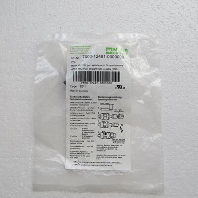 原装穆尔接头/联接器7000-12481-0000000