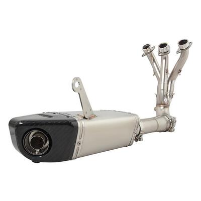 FI托RTORC63065EH适用摩车MT09/FZ09天蝎全段XR90S0改装排气管14-