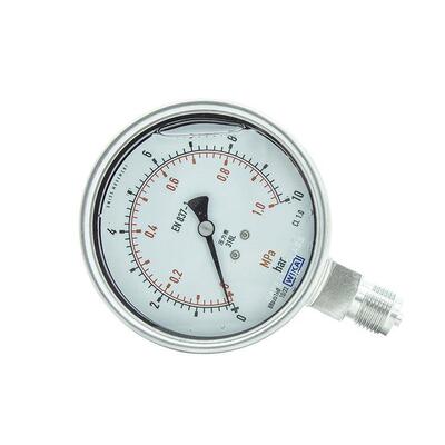 威卡WIKA 全不锈钢波登管压力表 232.50.100 径向 1/2NPT