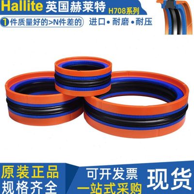工程机械油封赫莱特hallite进口KDAS双向H780活塞104*115 145*120