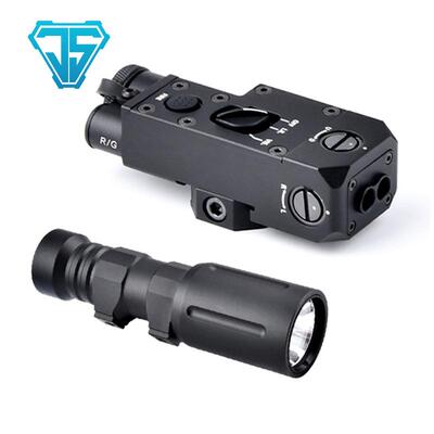 直销CQBL金属镭射+电筒组合套装送电池