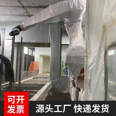 汇川IRS111-3码模机器人防护服进口材料防寒充气