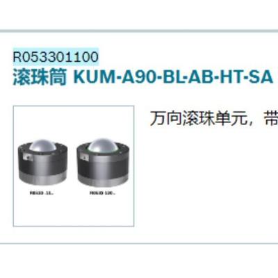 万向滚珠单元KUM-A90-BL-AB-HT-SA订货号R053301100带密封毡垫