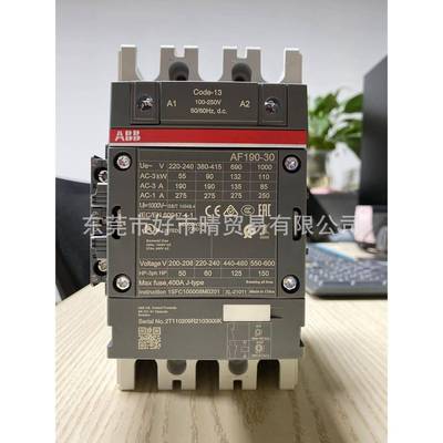 ABB交直流接触器AF40-30-00-13100-250V；进口1SBL347001R1300