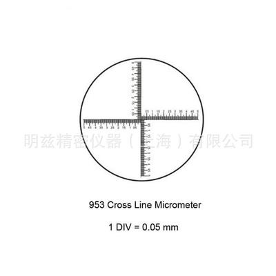 供应目镜测微尺显微镜测微尺校准尺分划板尺寸