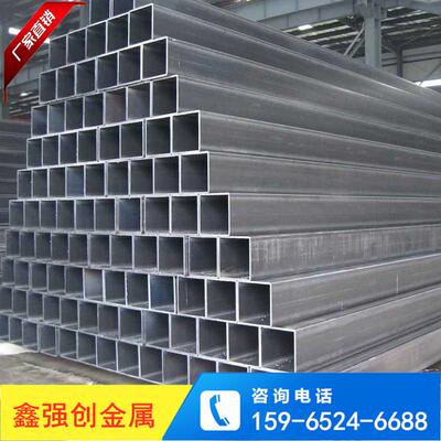 山东镀锌方管50*50160*60*10无缝方矩管热镀锌方通方管现货销售