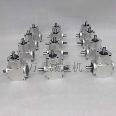 HDT型转向箱90度直角换向器十字转角 螺旋伞齿轮箱HD09方形伞齿轮