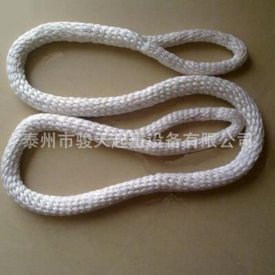 尼吊绳8tJT-S8066m龙起重吊装绳70mm两扣吊装绳头环形吊绳吊绳