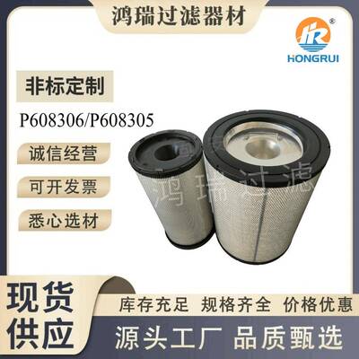 4199162矿车空滤2673004宽体车空气滤清器P608306/P608305