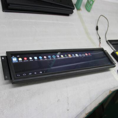 1/8寸lcd液晶长条屏2市超货架显示器地铁公交用条形屏NJU广告9机