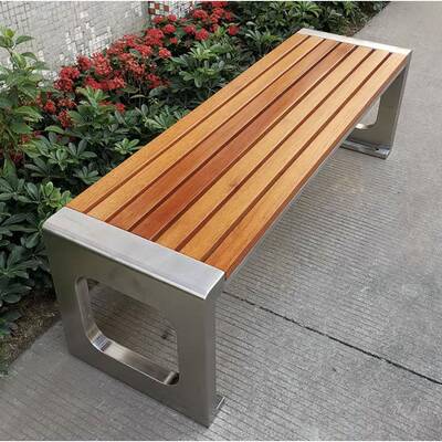 实木长椅休息区30764长院条防小区户外庭广场凳长凳腐木公园椅