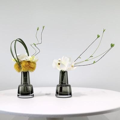 现代PZA简约仿真花艺绿植板房楼客样厅餐桌酒店售处洽谈桌软装摆