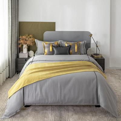 轻样板套间床奢上八件酒店用品06支床WHB品被套件