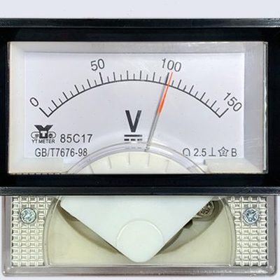 线切割件德威控制柜单相高频直流电压150V 85C17型电压表优质品质