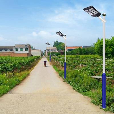 厂家直一体太阳能销路灯化外人体感应灯农户村太阳能灯LW-37户外