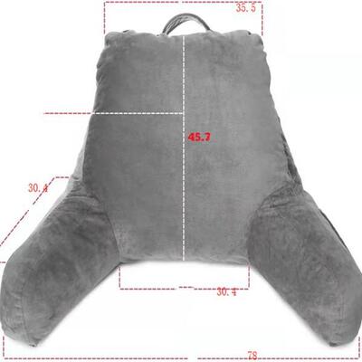 碎记忆棉ABV抱枕阅读有扶枕手靠垫可孕妇腰靠懒人沙发靠背有胆内