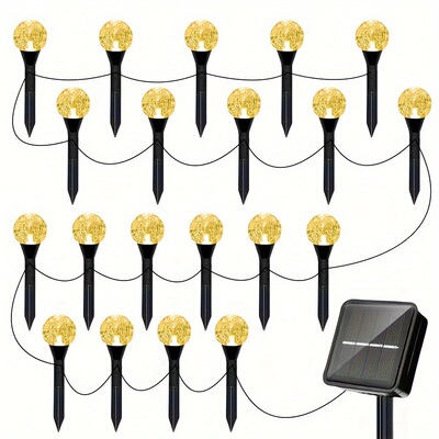 Z 47881 Solar Garden Bubble Lights 庭院草坪灯 跨境欧美