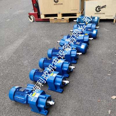 诺德减速机同轴式卧式SK672.1-112MP/4 TF-4KW速比17.25转速83RPM