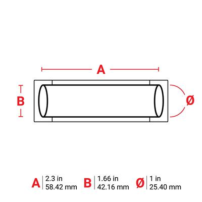 02HX-100-2R.3-WT/58.42x2.HKZ164贝迪BADY-热缩套管聚烯烃