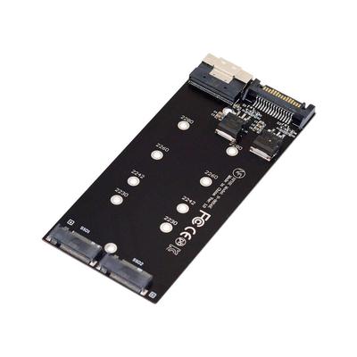 SFF-86548i拆分卡x8转VROC双NVMeM.2NGFF磁盘SSD阵列卡SA-014