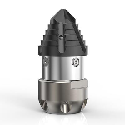 高压管道疏通旋转宝塔喷头侧4后6下水道冲洗水雷40升大流量