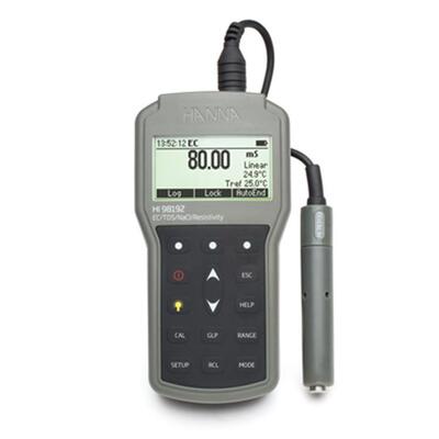 意大利哈纳HI98192专业级微电脑EC-TDS-电阻率-NaCI-°C测定仪