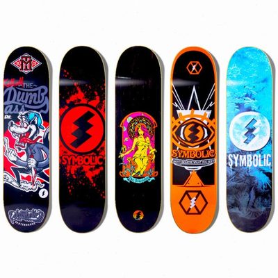Symbolic 板面 双翘 包邮送砂优惠中枫木沸点专业滑板 基础滑板店
