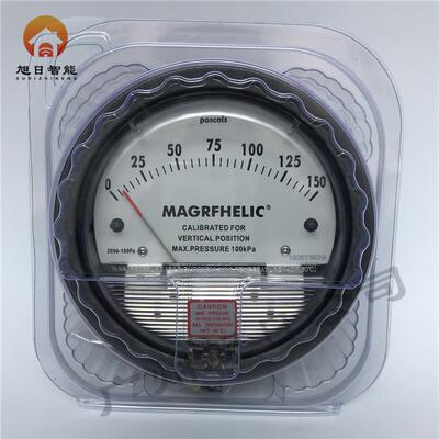 MAGREHLIC微压差表2000-150Pa0-150Pa空气洁净室微压表微差压表