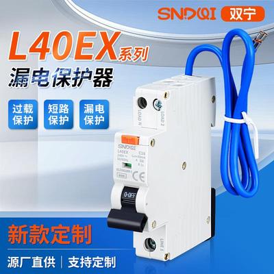 双进双出DPN漏电保护器18模数RCBO漏电开关空气开关带漏保带零线