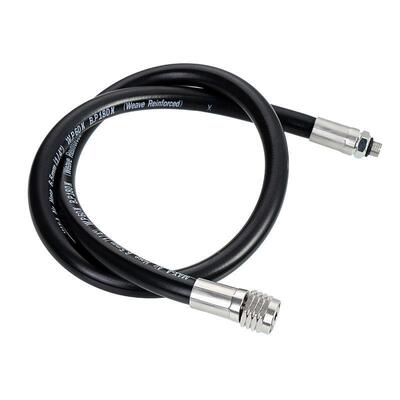 HOTDIVE潜水二级头呼吸调节器低压管BCD充气管 橡胶编织长度可定