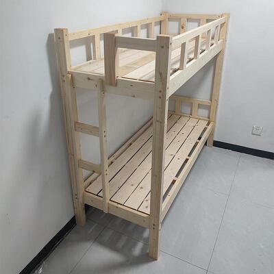 下铺木床全上实床木高成低床子母床人学生同宽宿舍无品牌/工程上
