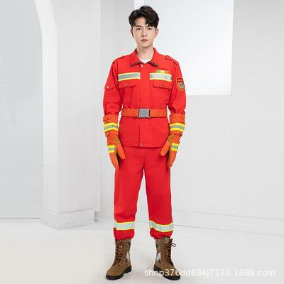 防灭阻燃森林护服应急救援消扑火防服防护防火火森防套OTH贡缎防