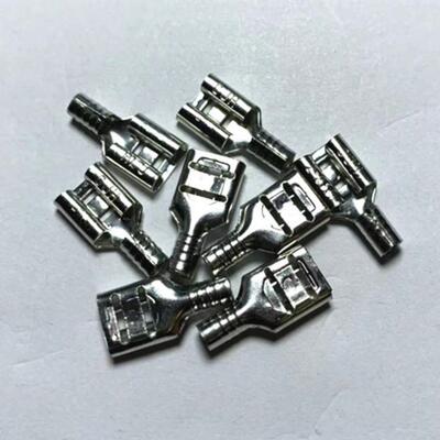 6.3插簧250端子6.3母预绝缘裸端头FDD2-2501000只/包起批