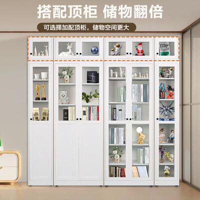 家用落地书柜窄身转角夹缝钢制书架洛阳丰力SM-02