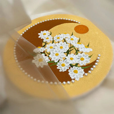 西贝家立体肌理感花蝴蝶DIY手工彩绘珍珠石英砂装饰浮雕肌理画