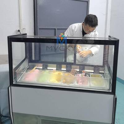 家大型冰激凌展柜展哈根达斯立式硬冰淇淋冷ZAX示藏示厂柜带配件