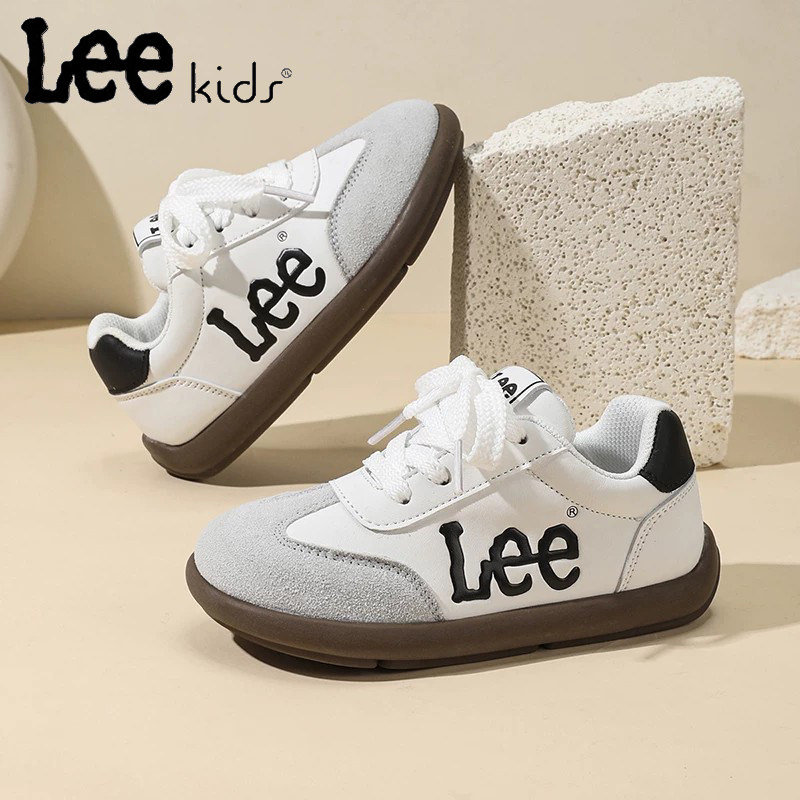 Lee kids儿童鞋休闲运动男童鞋百搭板鞋防滑户外儿童鞋女童德训鞋