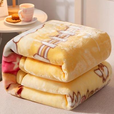 婴子儿拉学舍尔小毛毯冬童季加厚儿宝宝盖厂家直供毯幼儿园生秋冬