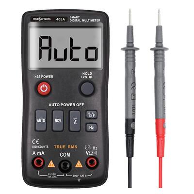 RM408A/RM408B数字万用表自动电压电流电阻频率电容温度