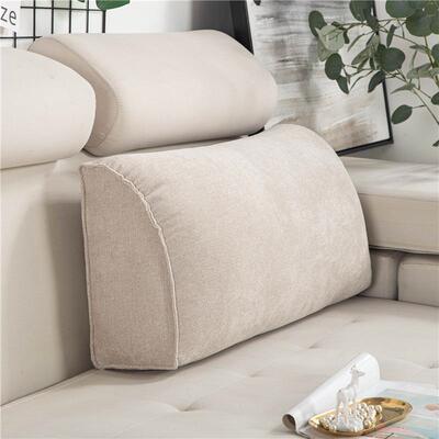 办厅中式客椅厅沙发腰枕客TRST6wWe靠垫长条公靠枕腰垫大靠背轻奢