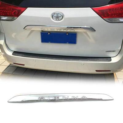 专用进口15-20款塞纳后饰条后备厢装饰条ToyotaSienna改装配件