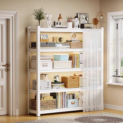 家用货架置物架多架层落纳阳台收架洞洞板书OYS架一体靠墙储地物